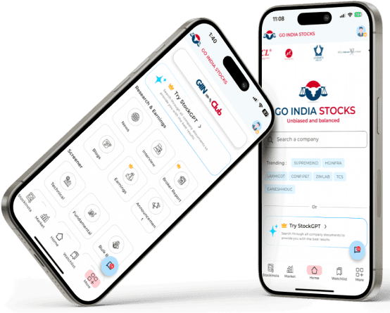 Go India Stocks | Stock Screener India, Nifty 50 & Sensex Analysis Platform